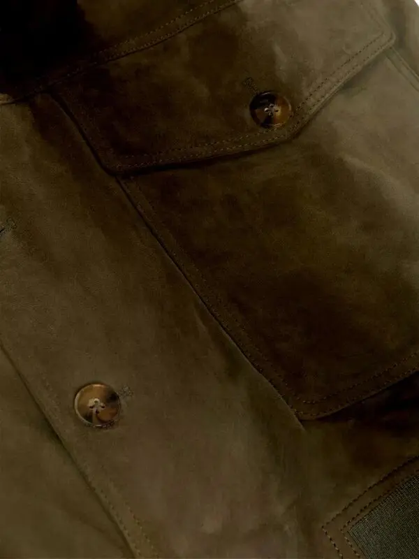 BARACUTA Suede Jacket