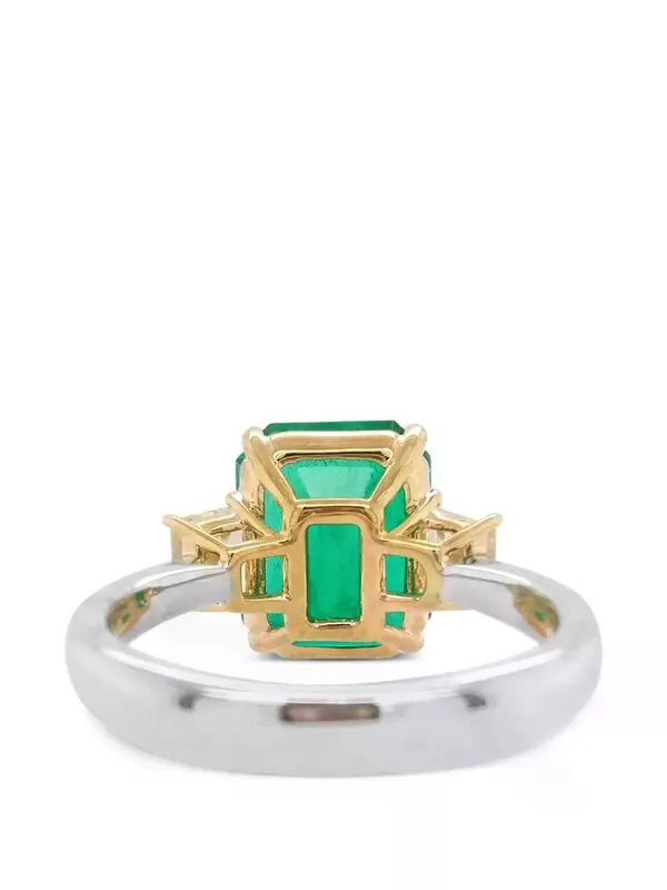 HYT JEWELRY Emerald And Diamond Ring