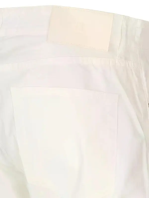 PT TORINO Logo Patch Slim-fit Trousers - White