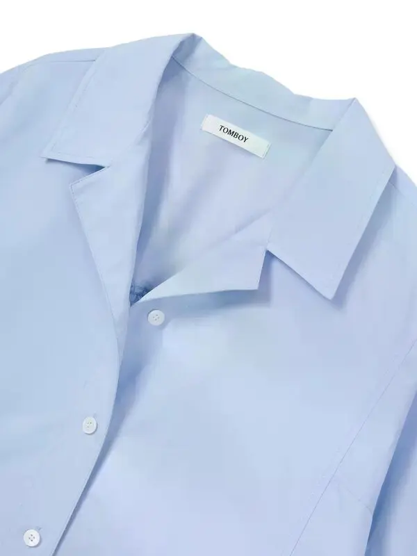 STUDIO TOMBOY Camp-collar Short-sleeve Shirt