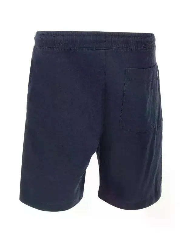 COLMAR Linen Drawstring Shorts - Blue