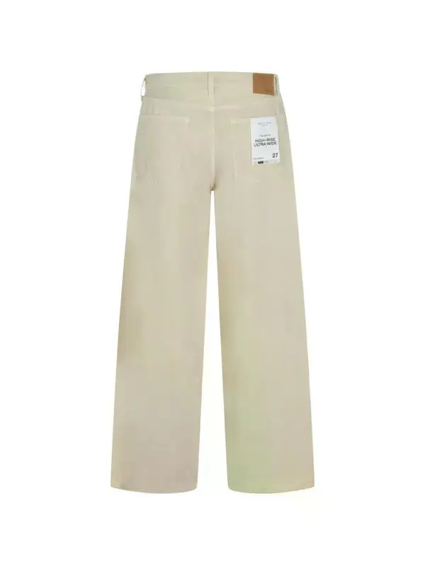 Rag & Bone Sofie Ultra-wide Leg Jeans - Neutrals