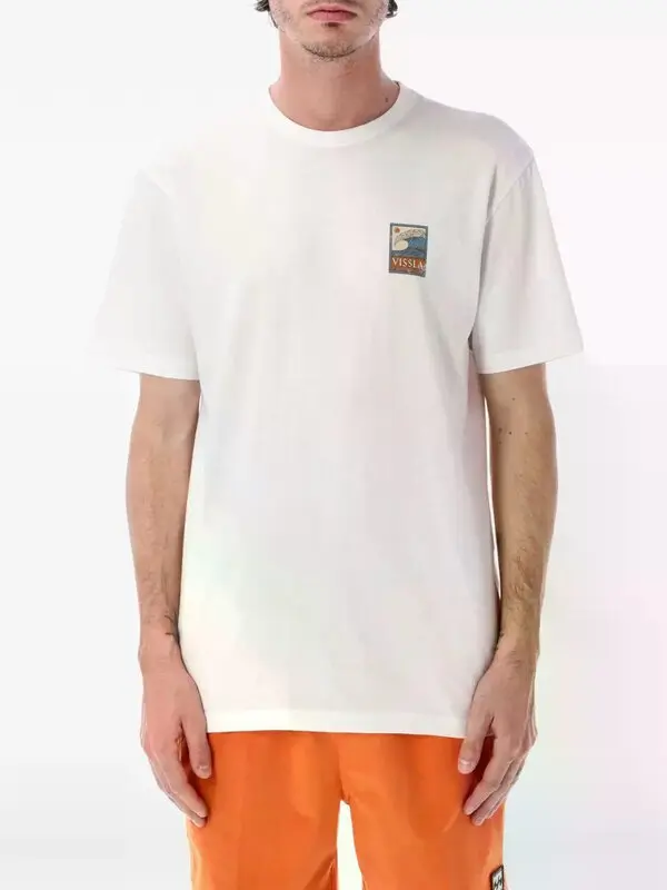 VISSLA Peaky Graphic-print T-shirt - Neutrals