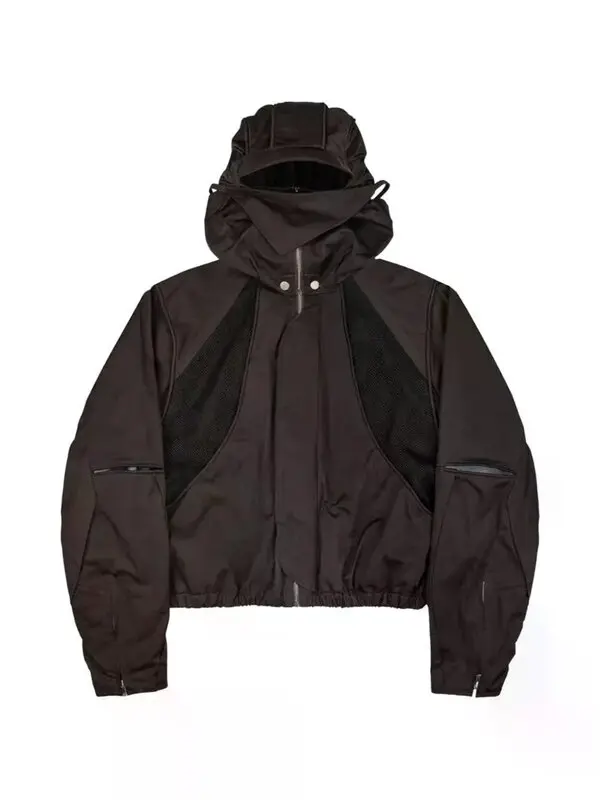 FFFPOSTALSERVICE Parachute Mesh-panelled Hooded Jacket