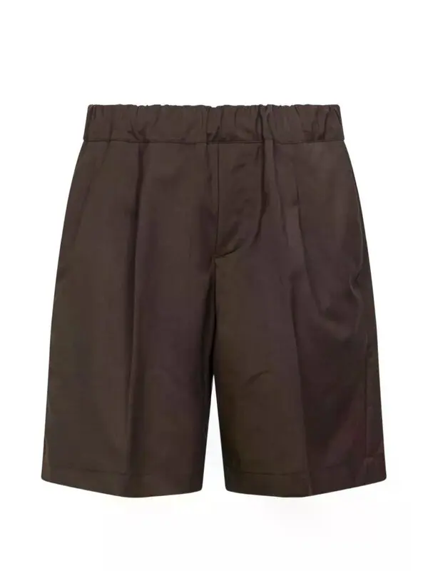 COSTUMEIN Pleated Virgin Wool Shorts