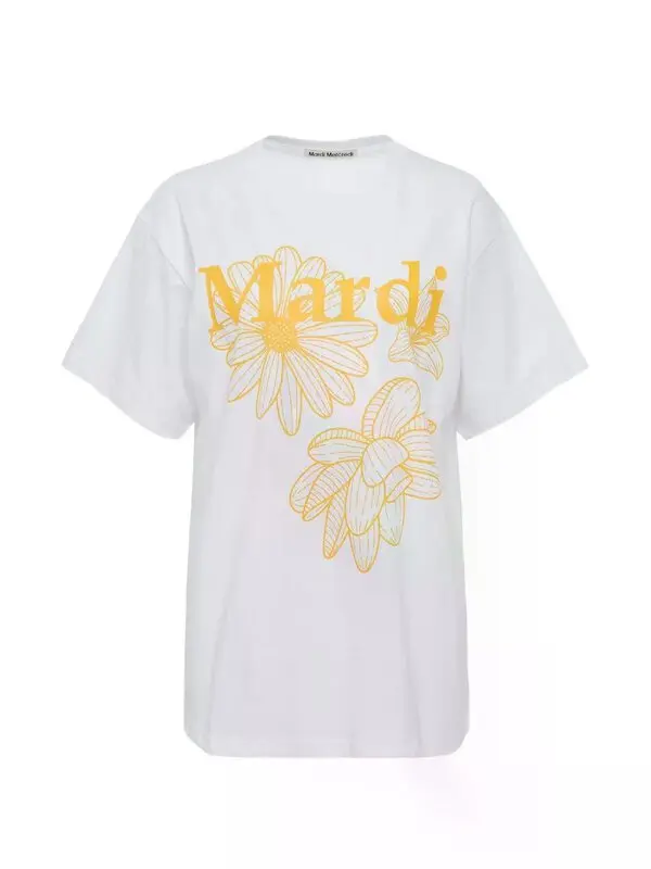MARDI MERCREDI Floral Print T-shirt