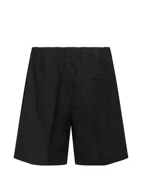 COSTUMEIN Pleated Cotton Shorts
