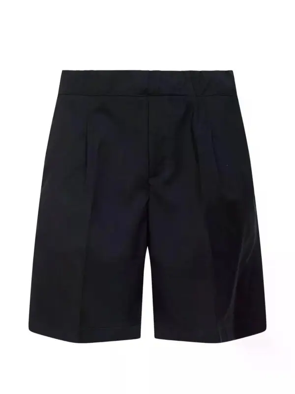 COSTUMEIN Pleated Virgin Wool Shorts