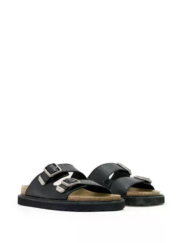 ALLSAINTS Perforated Buckle-fastening Slides