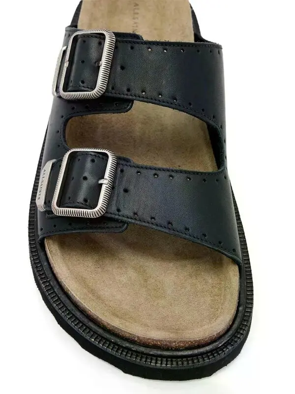 ALLSAINTS Perforated Buckle-fastening Slides