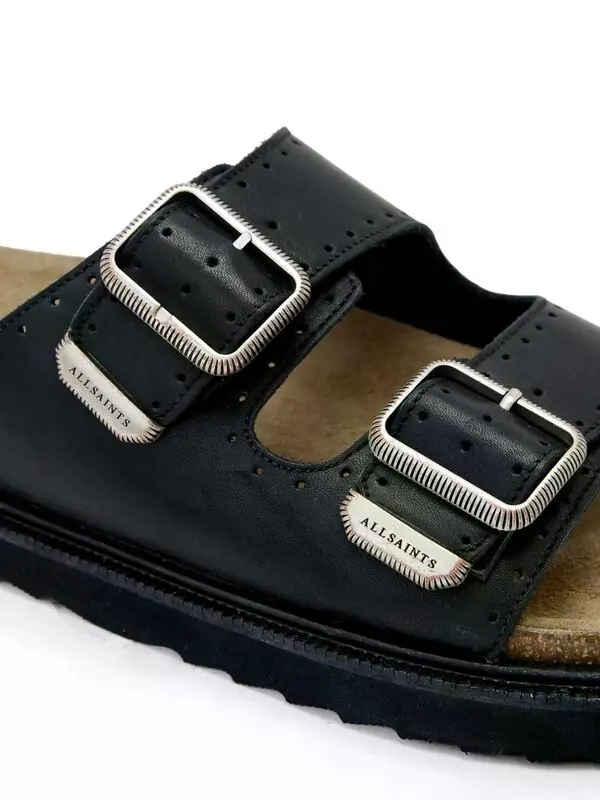 ALLSAINTS Perforated Buckle-fastening Slides