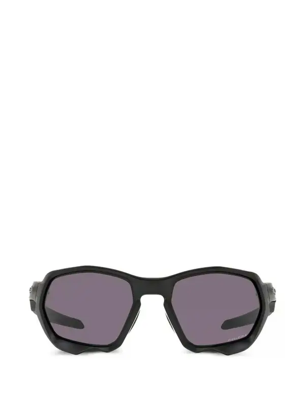 Oakley Plazma Geometric-frame Sunglasses - Black