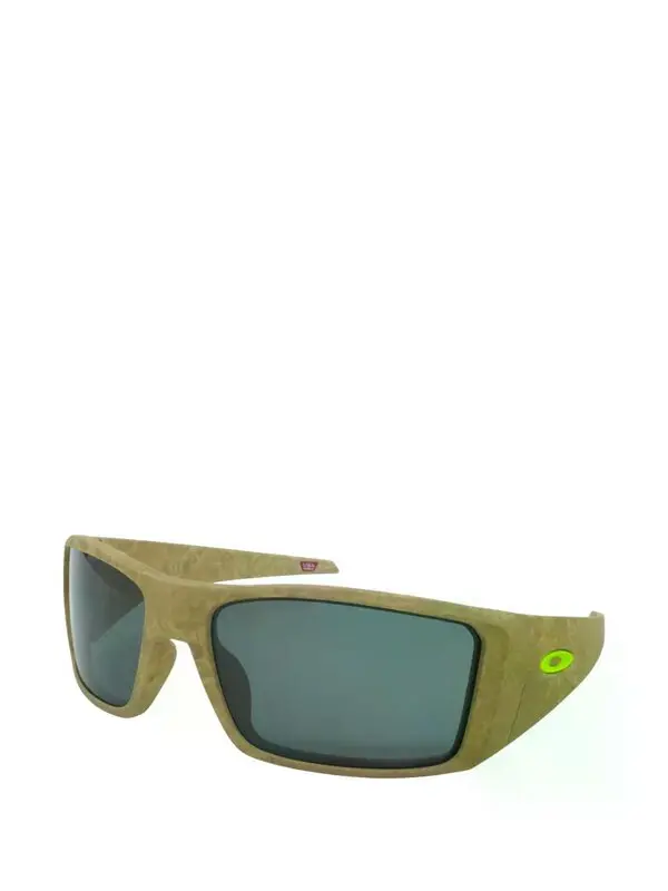 Oakley Heliostat Rectangle-frame Sunglasses - Neutrals