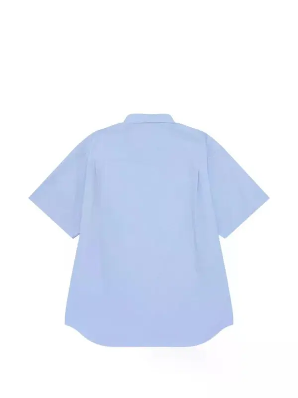 Comme Des Garçons Panelled Striped Shirt