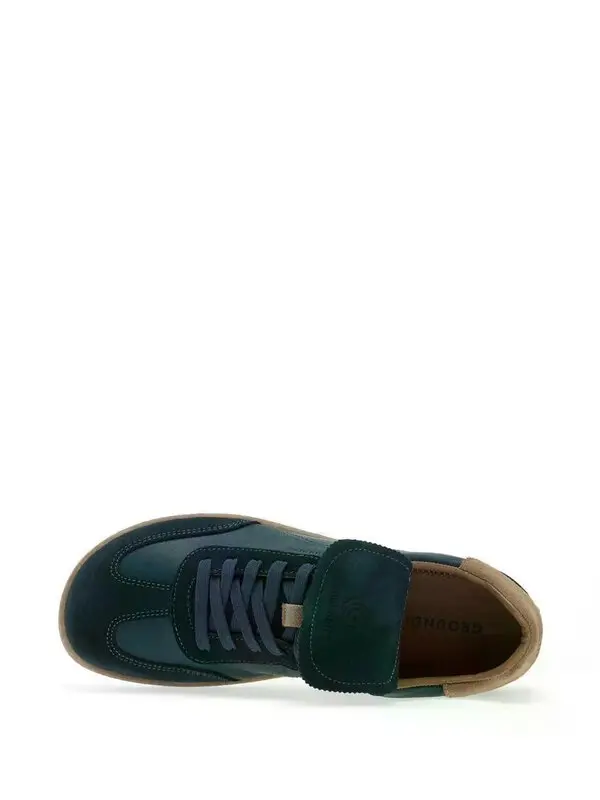 GROUNDIES Suede Panelled Sneakers