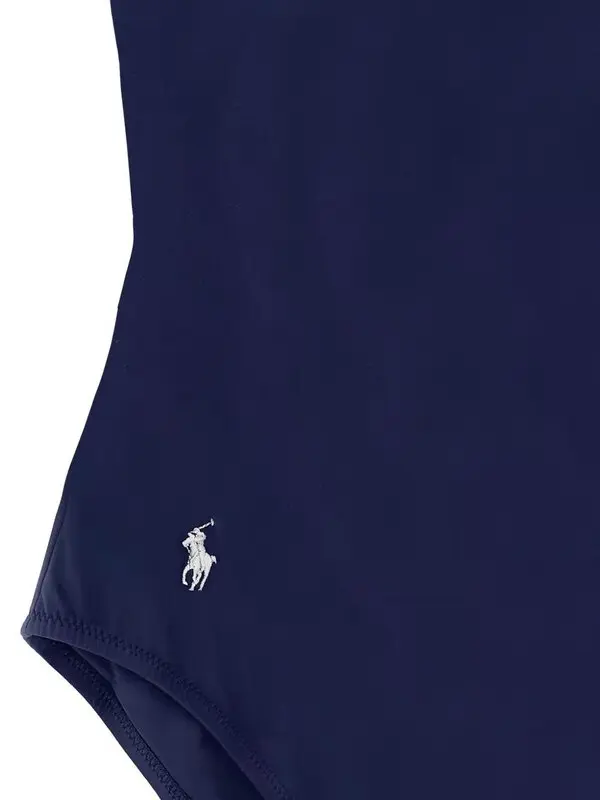 Polo Ralph Lauren Pony-embroidered Swimsuit - Blue