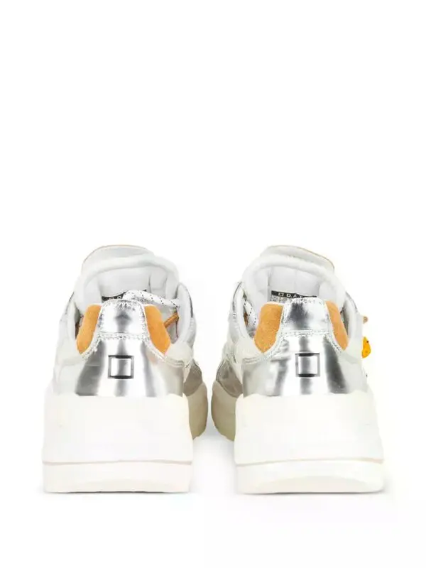 D.a.t.e. Fuga Mirror Sneakers - Silver