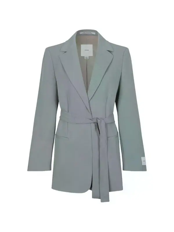 Calvin Klein Belted Notched-lapels Jacket