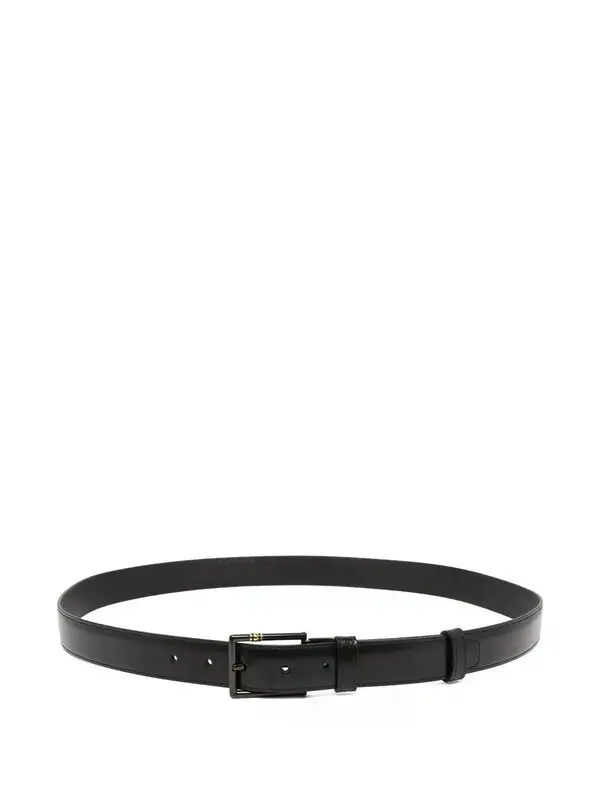 Montblanc Textured-finish Buckle Belt - Black