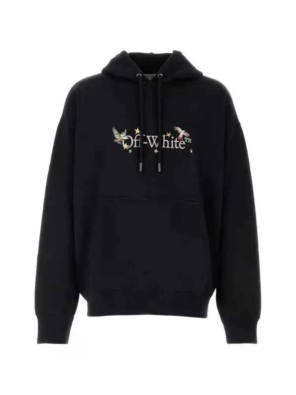 Off-White Logo-print Cotton Hoodie