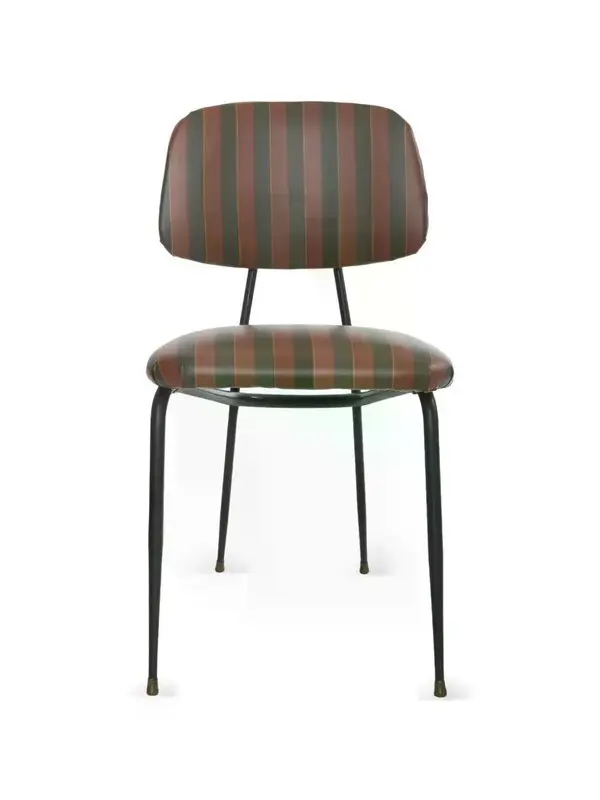 CAVALLI E NASTRI Striped Padded Chair - Brown