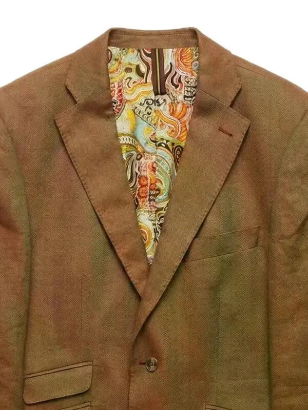 ABSEITS Graphic-lining Tailored Blazer