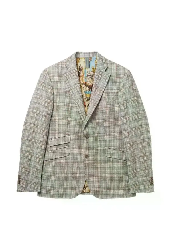 ABSEITS Glen-check Tailored Blazer
