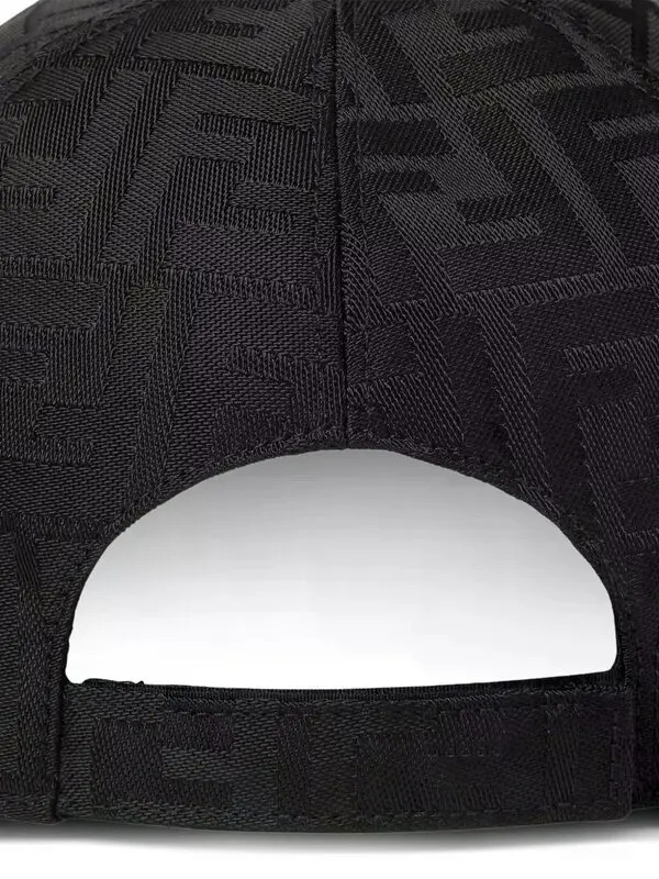 Fendi Ff Motif Cap - Black