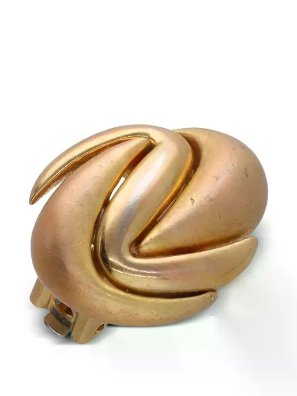 Vintage Abstract Clip-on Earrings