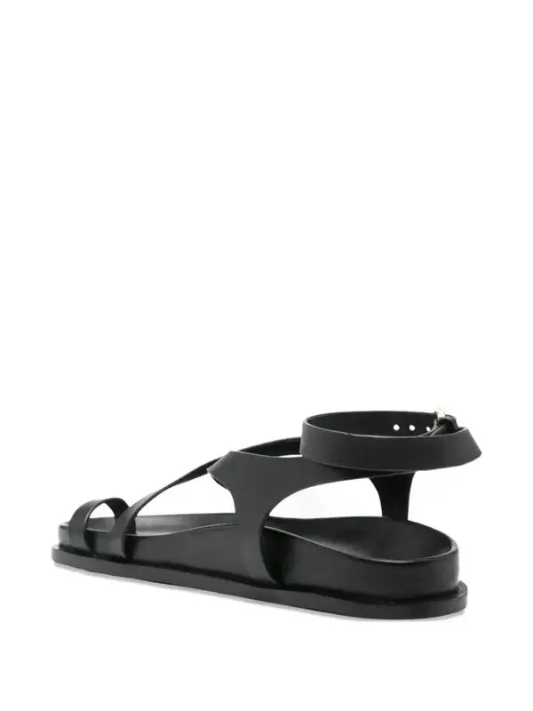 A.emery The Jalen Crossover Sandals - Black