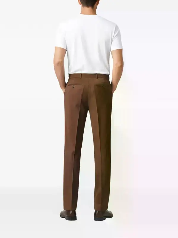 FRANZESE COLLECTION Flat Front Trousers