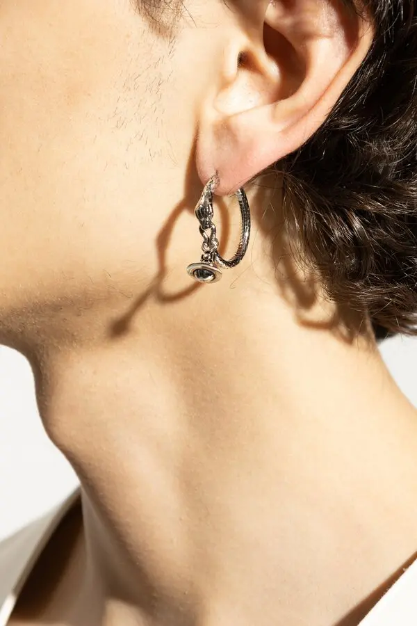 VIVIENNE WESTWOOD Single Snake Motif Earring