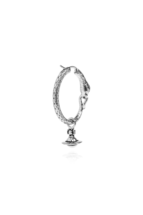 VIVIENNE WESTWOOD Single Snake Motif Earring