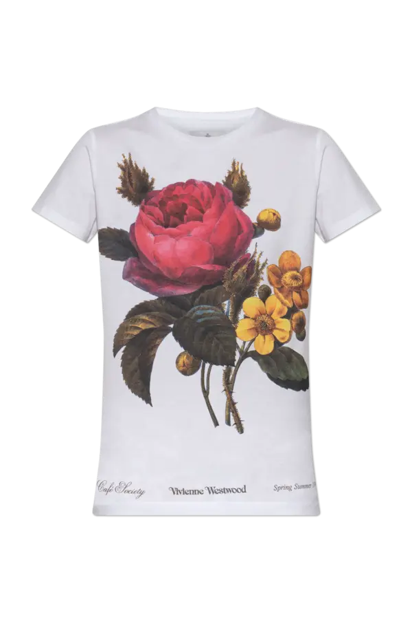 VIVIENNE WESTWOOD Printed T-shirt - White