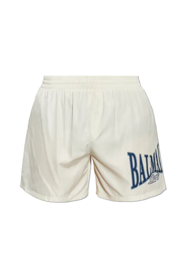 Balmain Swim Shorts - Cream