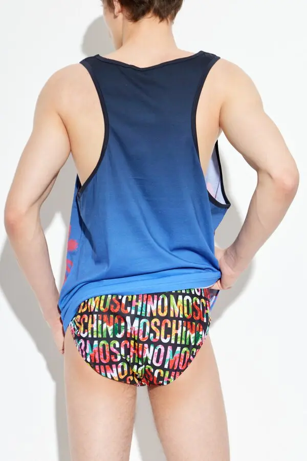 Moschino Printed Beach Top