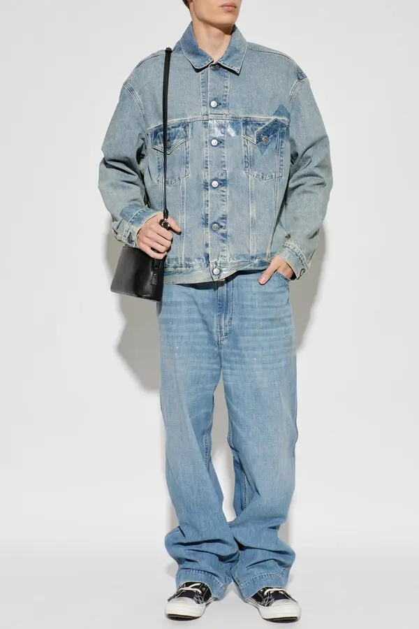 MAISON MARGIELA Vintage-effect Jeans - Blue