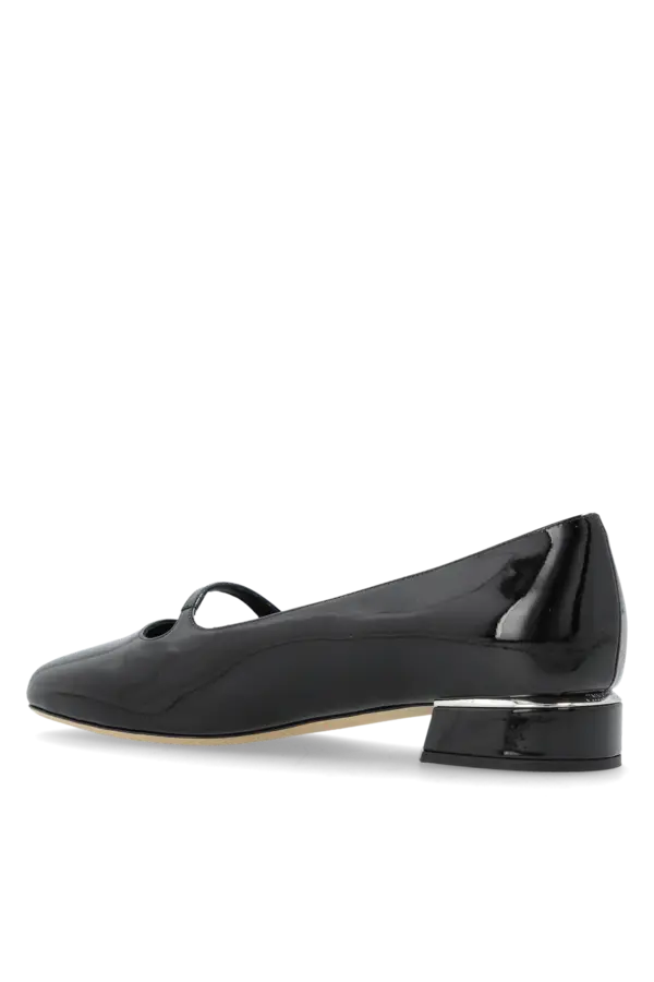 JIMMY CHOO Elisa Ballerina Hells - Black