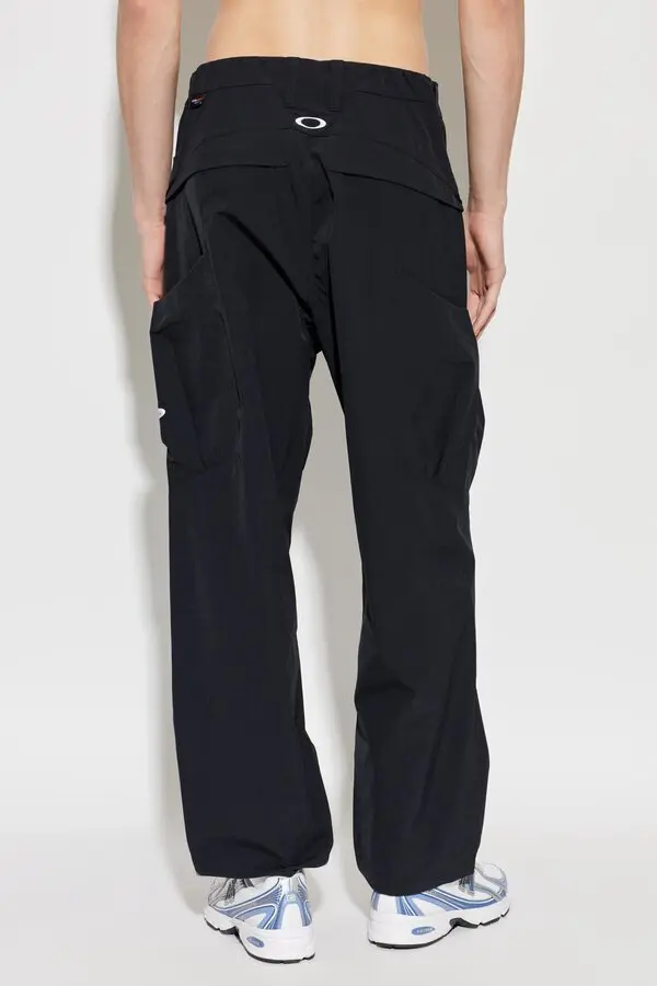 Oakley Trousers With Embroidered Logo