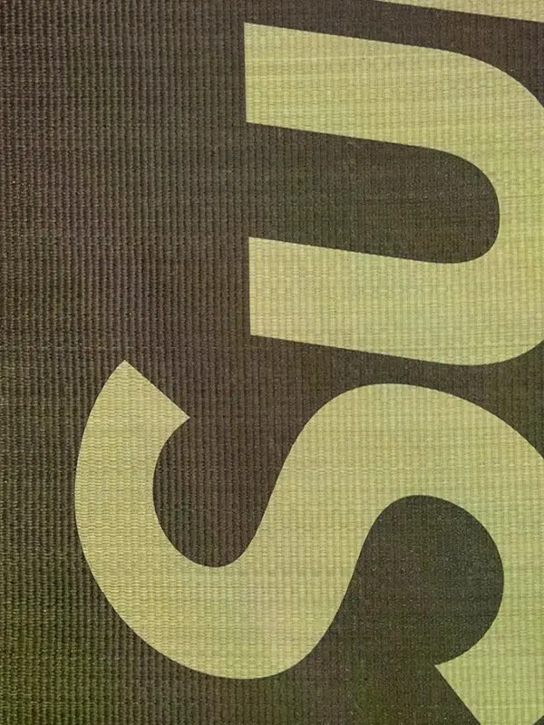 Supreme Woven Straw Red Rug