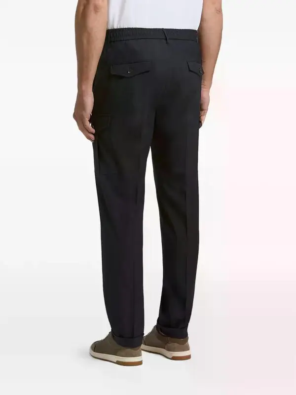 Peserico Pressed-crease Cargo Pants