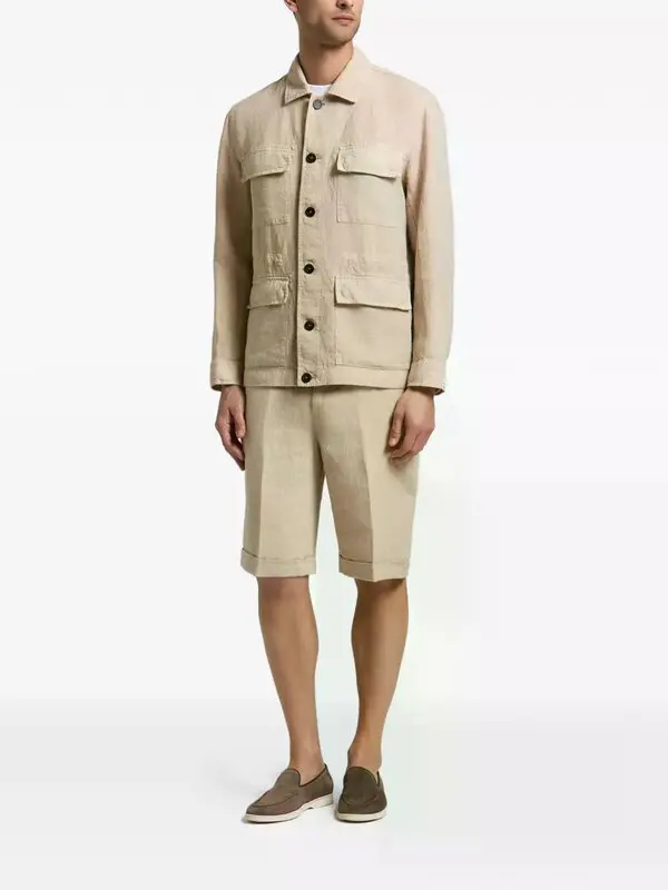 Peserico Saharan Four-pocket Button-up Jacket