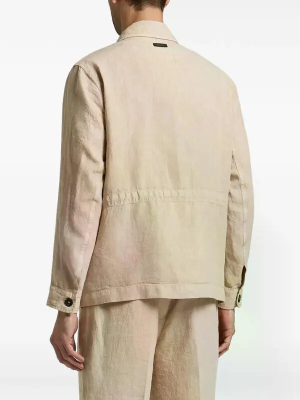 Peserico Saharan Four-pocket Button-up Jacket