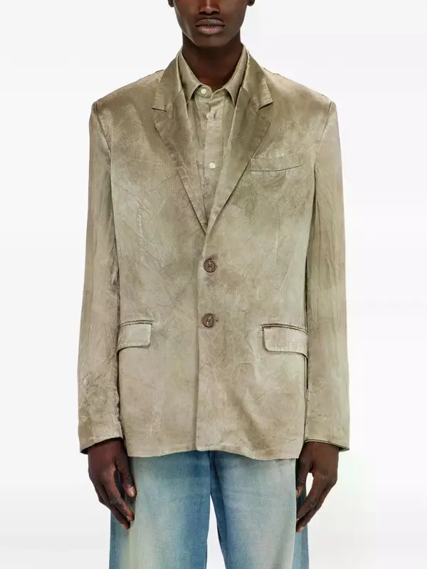 DIESEL® J-andre Wrinkled-effect Blazer