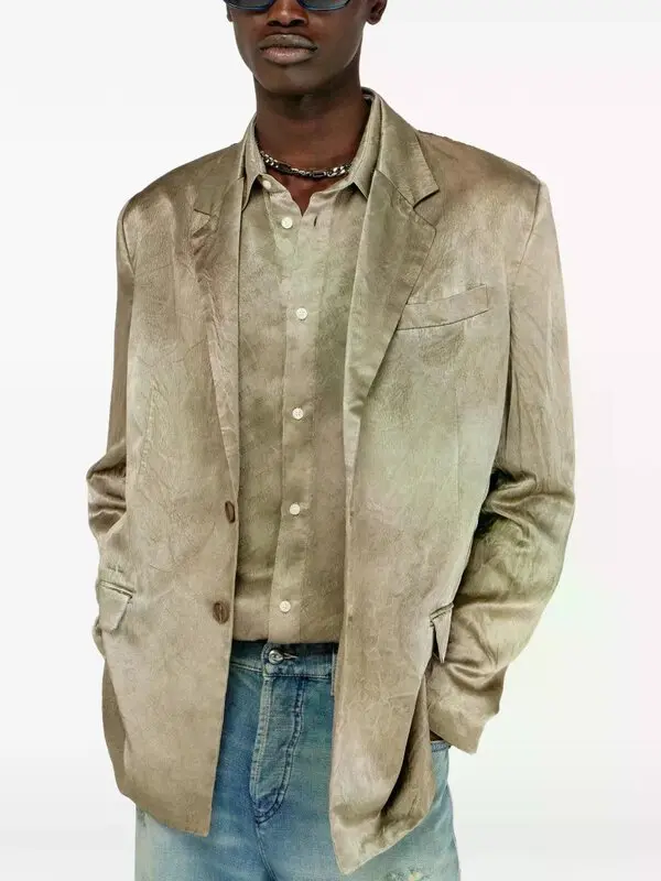 DIESEL® J-andre Wrinkled-effect Blazer