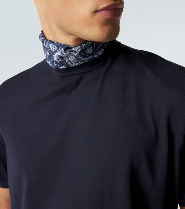 Loro Piana Cotton Crewneck Sweater
