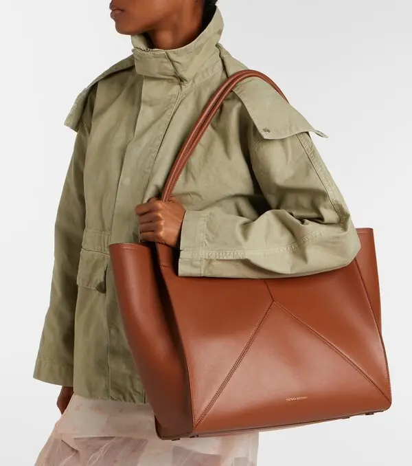 Victoria Beckham Large Leather Tote Bag