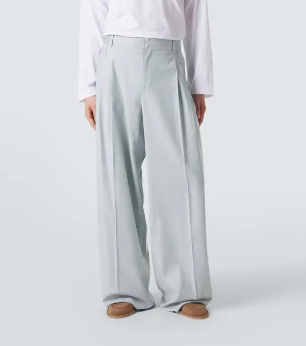 Dolce & Gabbana High-rise Wide-leg Pants