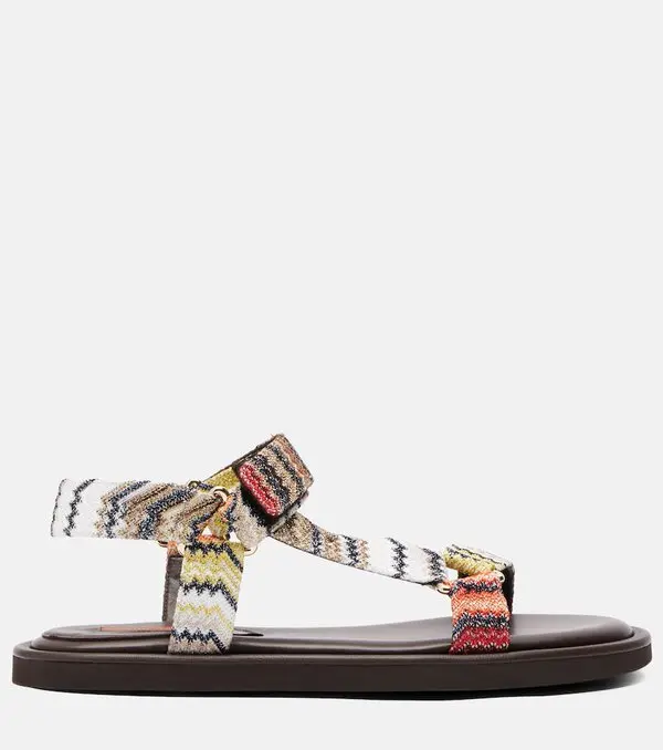 Missoni Minnie Zigzag Sandals