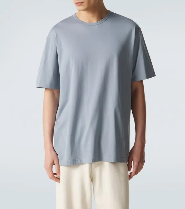Sunspel Cotton T-shirt - Blue